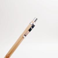 China School Bamboo Wood Automatic Press Pencil Eco Friendly Pencil With Steel Clip for sale