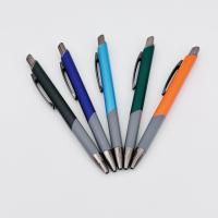 China Press Aluminum Gel Pen 0.5mm Multi-color Square Barrel Metal Neutral Pen Stationery Supply for sale