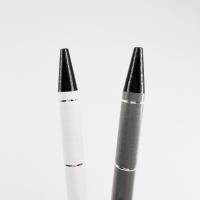 China High End Simple Aluminum Ballpoint Pen Spray Painting Smooth Writing Ball Pen for sale