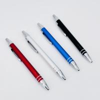 China Office Business Metal Aluminum Press Ballpoint Pen High Quality Custom Logo Pen for sale