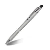 China Classical Aluminum Ballpoint Pen 1.0mm Touch Screen Click Ball Pen For Promotion Advertising for sale