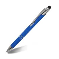 China Classical Aluminum Ballpoint Pen 1.0mm Touch Screen Click Ball Pen For Promotion Advertising for sale