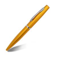 China School Office Metal Twist Ballpoint Pen 1.0mm Fluent Writing Continuous Ink Ball Pen for sale