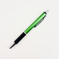 China Non-slip Rubber Pen Grip Aluminum Ballpoint Pen Lightweight Colorful Metal Ball Pen for sale