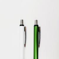 China Non-slip Rubber Pen Grip Aluminum Ballpoint Pen Lightweight Colorful Metal Ball Pen for sale