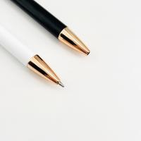 China Classic Design Metal Ball Pen Press-Type Aluminum Ballpoint Pen Customized Logo for sale