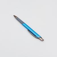 China Press Aluminum Gel Pen 0.5mm Multi-color Square Barrel Metal Neutral Pen Stationery Supply for sale
