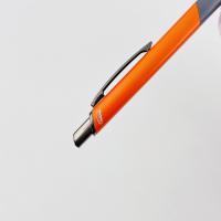 China Press Aluminum Gel Pen 0.5mm Multi-color Square Barrel Metal Neutral Pen Stationery Supply for sale