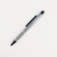 China High End Simple Aluminum Ballpoint Pen Spray Painting Smooth Writing Ball Pen for sale