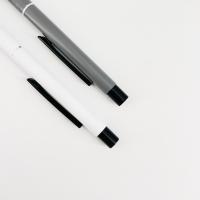 China High End Simple Aluminum Ballpoint Pen Spray Painting Smooth Writing Ball Pen for sale