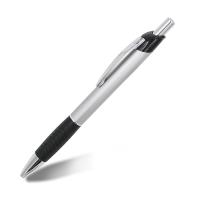 China Portable Aluminum Metal Ballpoint Pen Rubber Grip Business Office School Ball Pen for sale