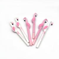China Creative Big Beak Flamingo Silicone Neutral Pen 0.5mm Quick Dry Ink Soft Rubber Gel Pen for sale
