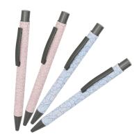 China Business Office Aluminum Ballpoint Pen 1.0mm High Quality Unique Patterns Metal Pen for sale
