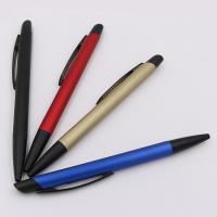 China Classic Design Aluminum Ball Pen Smooth Ink Flow Ballpoint Pen Office School Stationery for sale