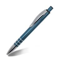 China Classical Aluminum Ball Pen Smooth Writing Comfortable Holding Metal Office Pen for sale