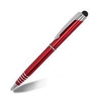 China Aluminum Metal Ballpoint Pen Touch Screen Ball Pen Promotion Stylus Pen For Office for sale