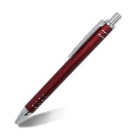China Classic Metal Ballpoint Pen Aluminum Promotion Logo Press Ball Pen for sale