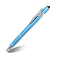 China Touch Screen Metal Aluminum Ballpoint Pen 2 in 1 Maggi Pen Multiple Colors Logo Ball Pen for sale