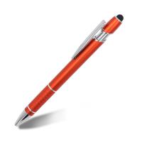 China Touch Screen Metal Aluminum Ballpoint Pen 2 in 1 Maggi Pen Multiple Colors Logo Ball Pen for sale