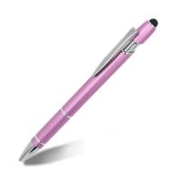China Touch Screen Metal Aluminum Ballpoint Pen 2 in 1 Maggi Pen Multiple Colors Logo Ball Pen for sale