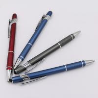 China Touch Screen Metal Aluminum Ballpoint Pen 2 in 1 Maggi Pen Multiple Colors Logo Ball Pen for sale