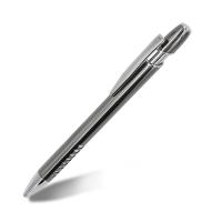 China Stylish Press Metal Ballpoint Pen Click Soft Touch Promotional Aluminum Ball Pen for sale