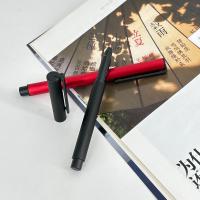 China Colorful Aluminum Gel Pen High End Comfortable Holding Metal Rod Drawing Gel Pen for sale