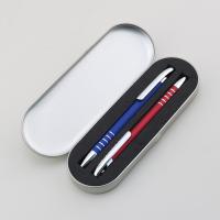 China Business Office Metal Matte Press Ball Pen Print Logo Fluent Writing Gift Ball Pen for sale
