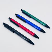 China Hot Sell Aluminum Ballpoint Pen With Laser Print Logo Press Promotion Logo Pen for sale