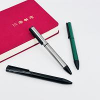 China Twist Type Aluminum Ballpoint Pen With Laser Print Logo Metal Promotion Ball Pen for sale