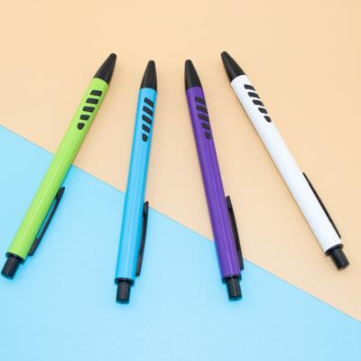China Quality Classic Press Ball Pen Gift Ballpoint Pen 1.0mm Metal Click Pen Office School Supply for sale