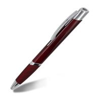 China Business Style Triangular Barrel Ballpoint Pen Muti-color Metal Press Ball Pen for sale
