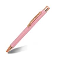 China Glitter Press Style Ball Pen Touch Screen Metal Patterned Paint Ballpoint Pen for sale