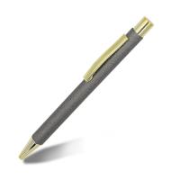 China Glitter Press Style Ball Pen Touch Screen Metal Patterned Paint Ballpoint Pen for sale