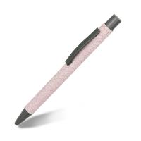 China Business Office Aluminum Ballpoint Pen 1.0mm High Quality Unique Patterns Metal Pen for sale