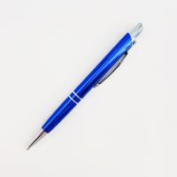 China Aluminum Press Ballpoint Pen 1.0 mm Metal Barrel Gift Pen Stationery Supply for sale