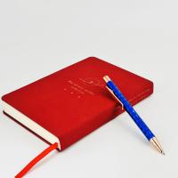 China New Arrival Rhombus Diamond Cutting Surface Colorful Metal Ball Pen For School for sale
