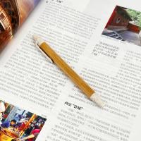 China Creative Bamboo Wooden Ball Pen Multiple Colors Eco-friendly Advertising Ballpoint Pen for sale