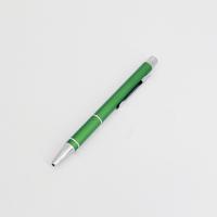 China Aluminum Barrel Press Metal Ball Pen 1.0mm Matt Aluminum Ballpoint Pen Non-slip Grip for sale