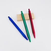 China Classic Design Retractable Ball Pen Hexagonal Barrel Aluminum Press Ballpoint Pen for sale