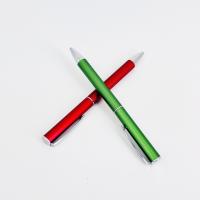 China High End Aluminum Twist Ball Pen Colorful Anti-slip Grip Smooth Writing Ballpoint Pen for sale