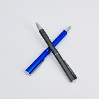 China High End Aluminum Twist Ball Pen Colorful Anti-slip Grip Smooth Writing Ballpoint Pen for sale