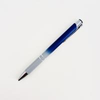 China New Gradient Color Metal Barrel Ballpoint Pen 1.0mm Aluminum Gift Ball Pen for sale