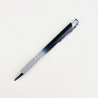 China New Gradient Color Metal Barrel Ballpoint Pen 1.0mm Aluminum Gift Ball Pen for sale