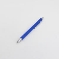 China Colorful Retractable Metal Ball Pen Spray Painted Aluminum Barrel Press Ballpoint Pen for sale