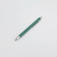 China Colorful Retractable Metal Ball Pen Spray Painted Aluminum Barrel Press Ballpoint Pen for sale