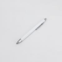 China Colorful Retractable Metal Ball Pen Spray Painted Aluminum Barrel Press Ballpoint Pen for sale