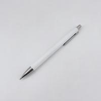 China Aluminum Barrel Soft Coating Soft Touch Press Ballpoint Pen School Stationary for sale