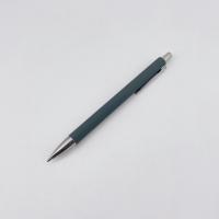China Aluminum Barrel Soft Coating Soft Touch Press Ballpoint Pen School Stationary for sale