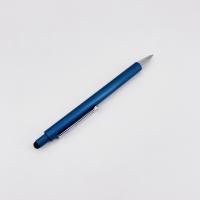 China Luxury Texture Matte Ball Pen Aluminum Barrel Touch Screen Press-Type Ballpoint Pen for sale